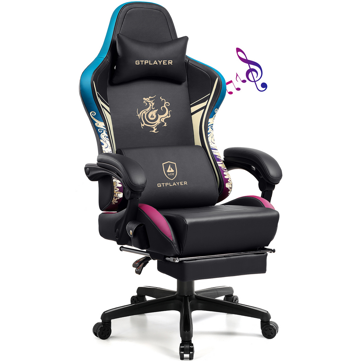 Conquer Your Game with the Ace Series Dragon Gaming Chair – GTPLAYER UK