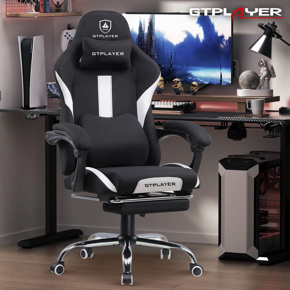 GTRacing 2024 GT905 Gaming Chair with Footrest – GTPLAYER UK